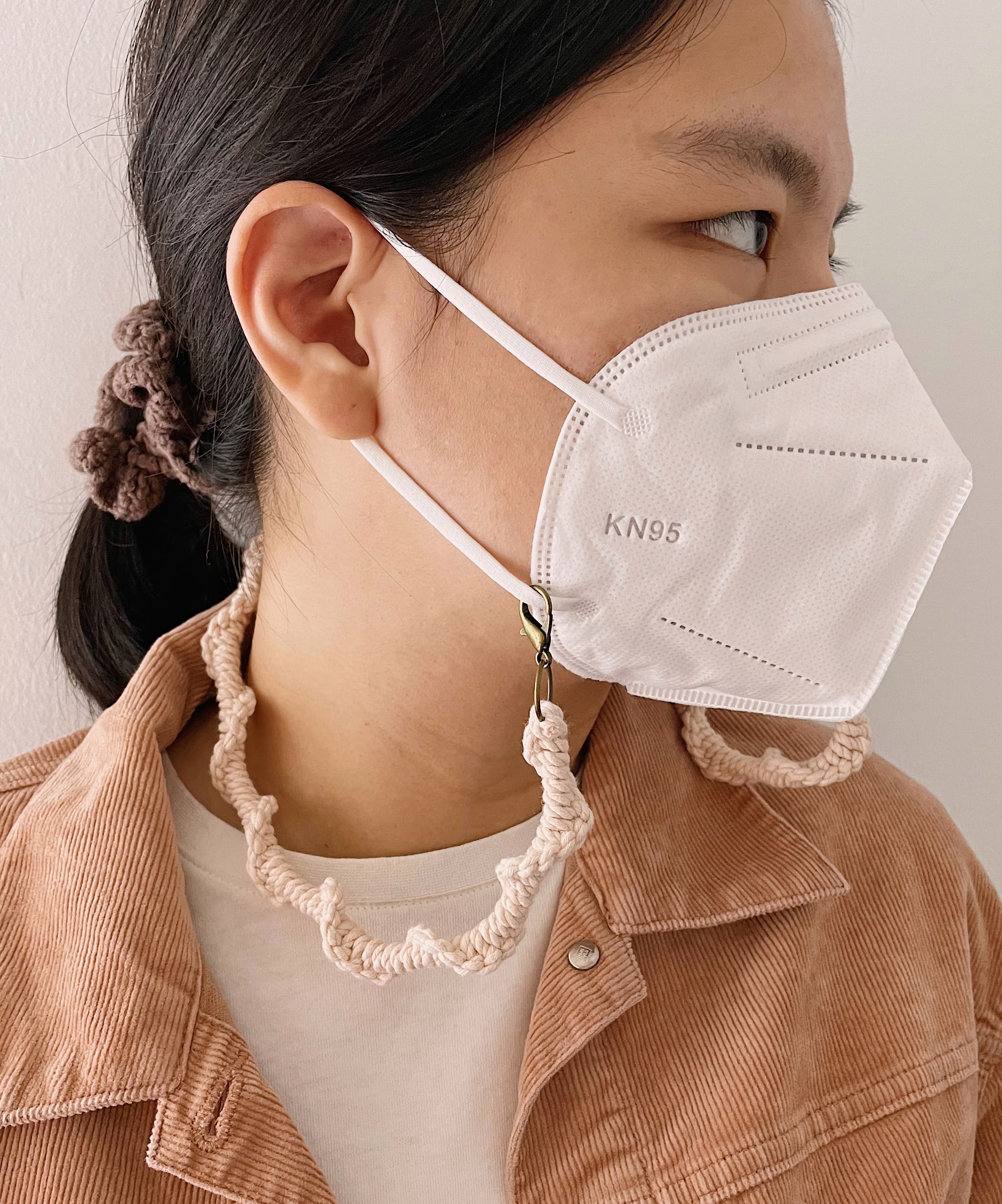 Li-lith. Macrame Mask Strap