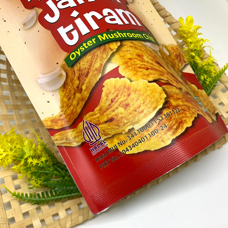 Keripik Jamur Tiram 80 gram Intan Rahmadhani Snack